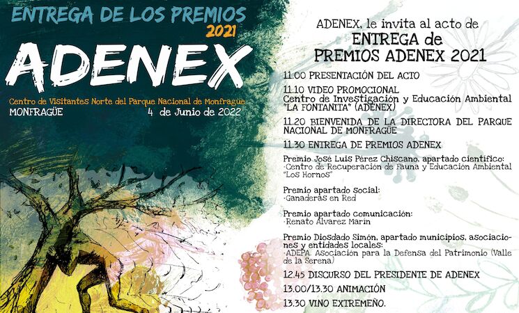 Adenex entregará en Monfragüe sus premios que reconocen la defensa de ...