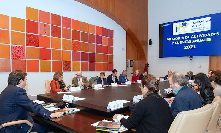 El patronato de la Fundación Yuste aprueba cuentas anuales y plan de actuación para 2023