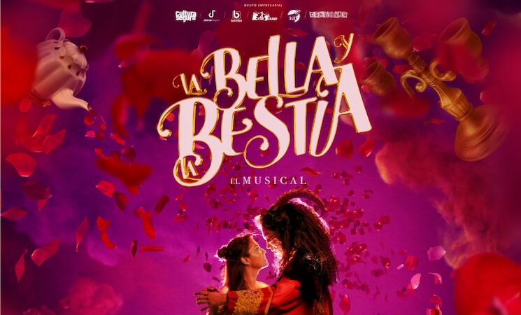 El musical de 'La Bella y la Bestia' se celebra en la Plaza Mayor de Cáceres este viernes
