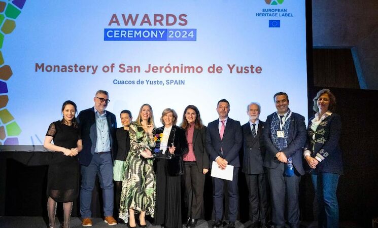 El Monasterio de Yuste ya tiene su Sello de Patrimonio Europeo
