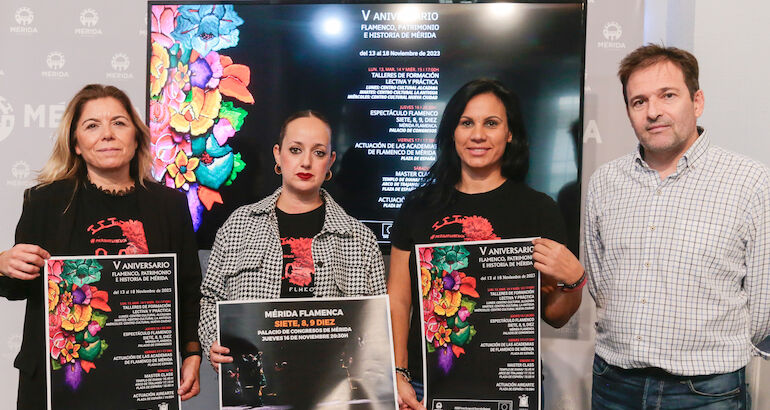 Mérida celebra V Aniversario de declaración del Flamenco como Patrimonio de la Humanidad