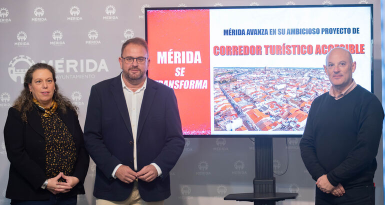 Mérida contará con un corredor turístico accesible tras una inversión ...