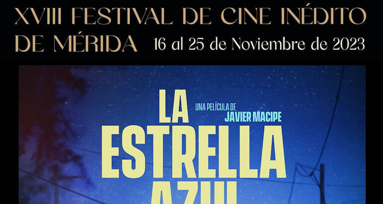 La película La estrella azul se estrenará este sábado en el FCIMérida