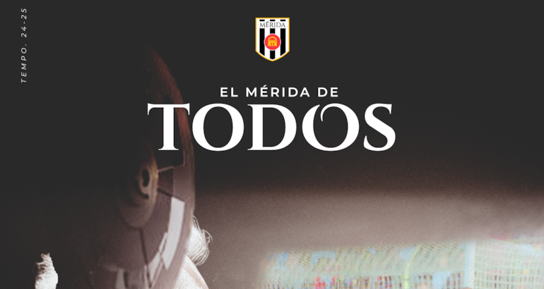 La AD Mérida presenta su campaña de abonados para la campaña 2024/25