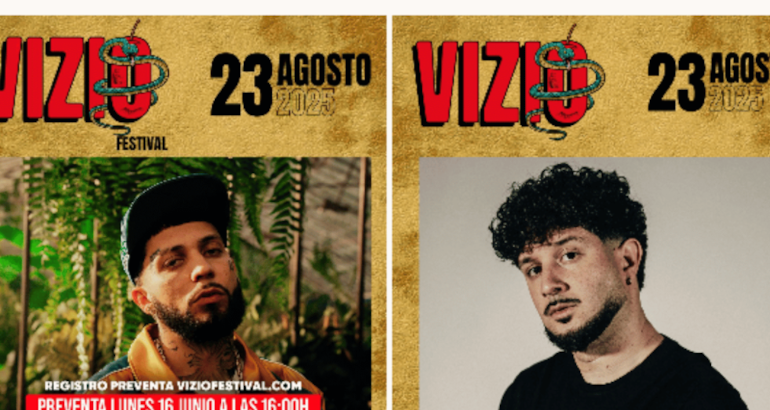 Puro Vizio Festival se celebrará el próximo 23 de agosto en el Club Don Tello Mérida