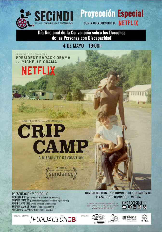 El documental 'Crip Camp. Un campamento extraordinario' se proyecta en ...