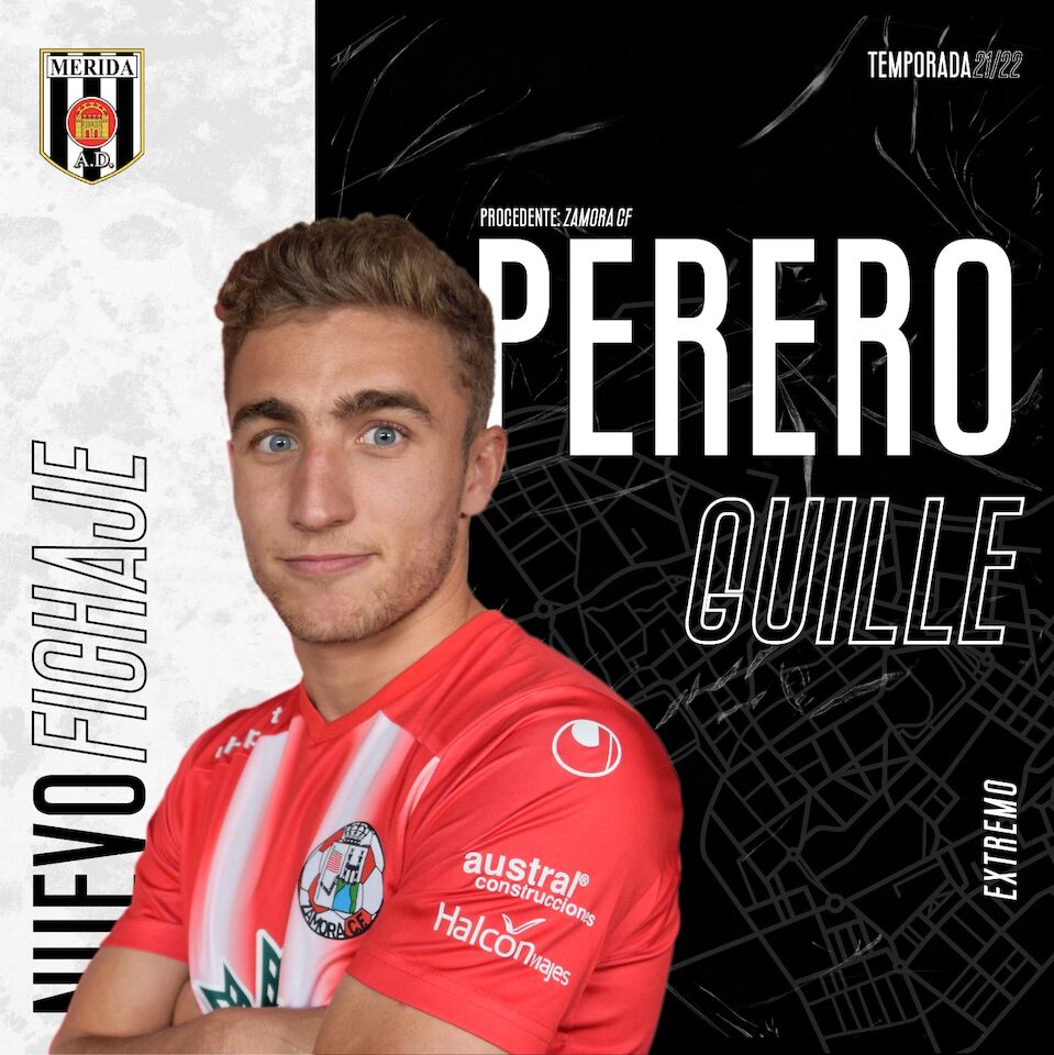 Guille Perero, nuevo jugador de la AD Mérida SAD
