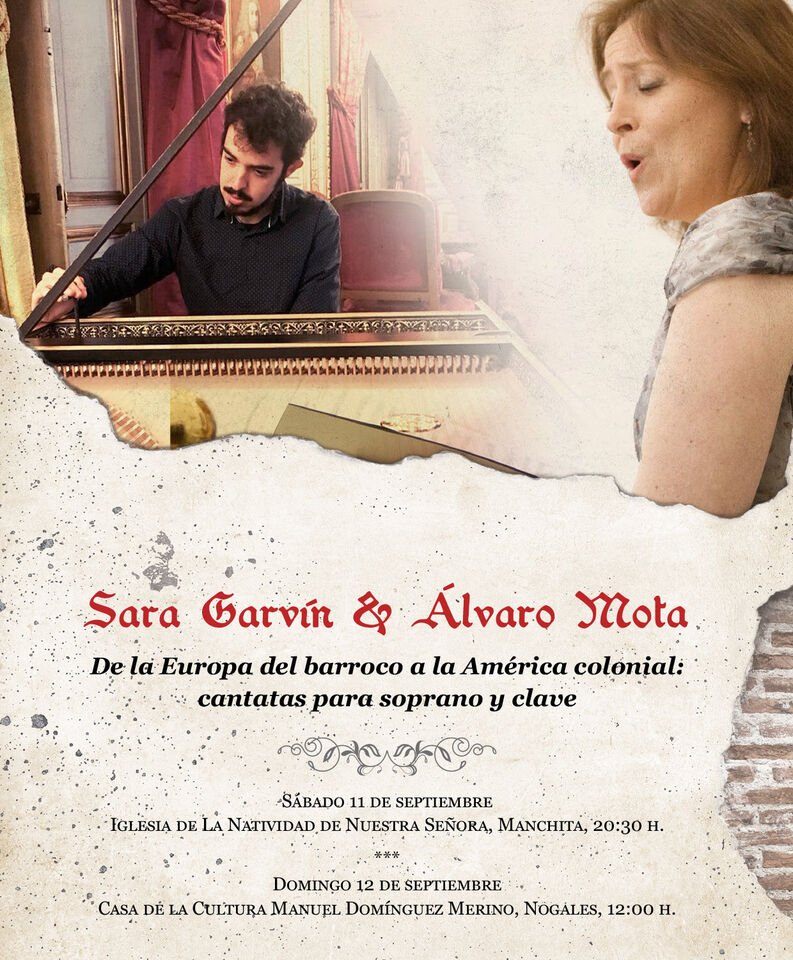 Sara Garvín y Álvaro Mota abrirán el XXVI Festival de Música Sacra y ...