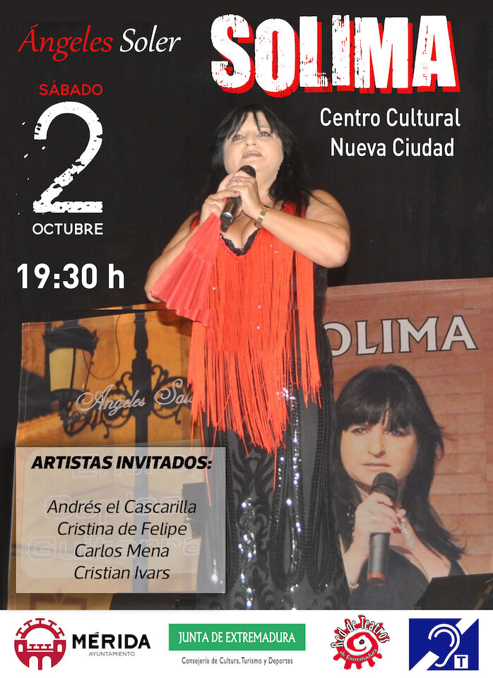 La artista Solima pondrá en escena 'Entre coplas y guitarra' este ...