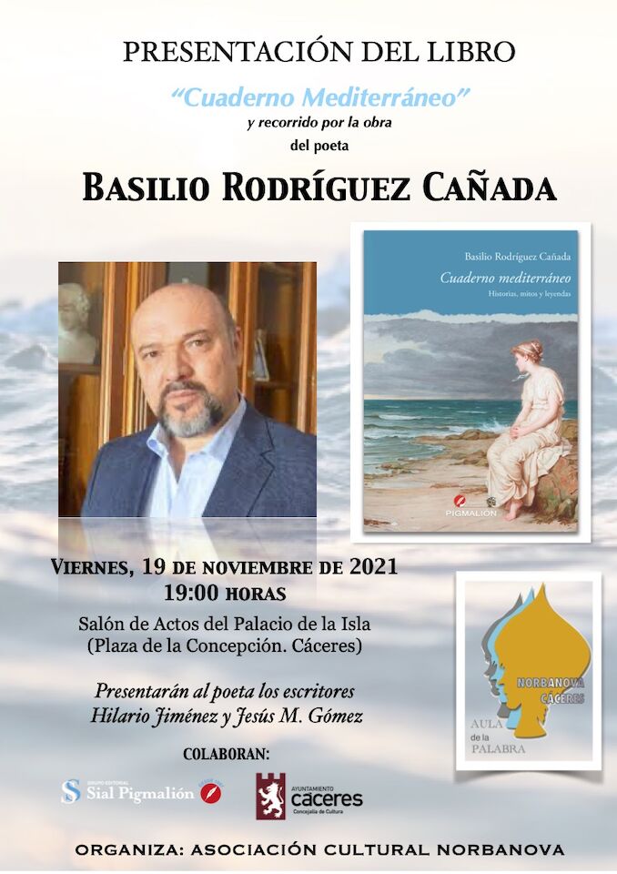 El poeta Basilio Rodríguez presenta su libro 'Cuaderno Mediterráneo' en ...