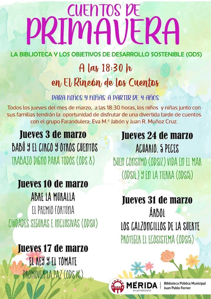 Cuentos de Primavera arranca con 'Babú y el circo' en la Biblioteca ...