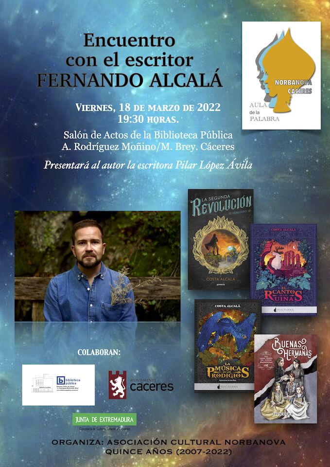 El escritor Fernando Alcalá participa en las actividades del Aula de la ...