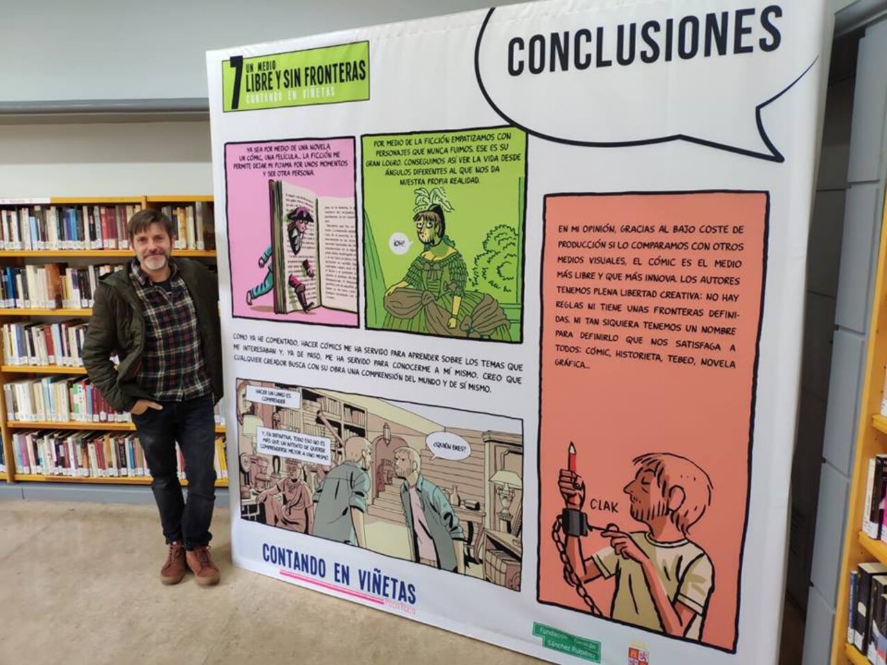 Paco Roca visita las bibliotecas municipales de Calamonte y Fuente del ...
