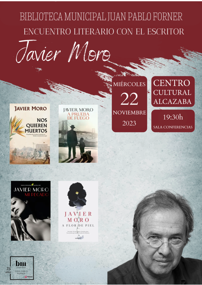 La Biblioteca Municipal de Mérida organiza un encuentro con el escritor ...