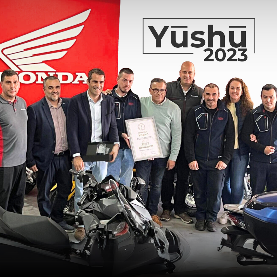Motorcycle Center Europe en Badajoz, Premio Yushu a mejor concesionario ...