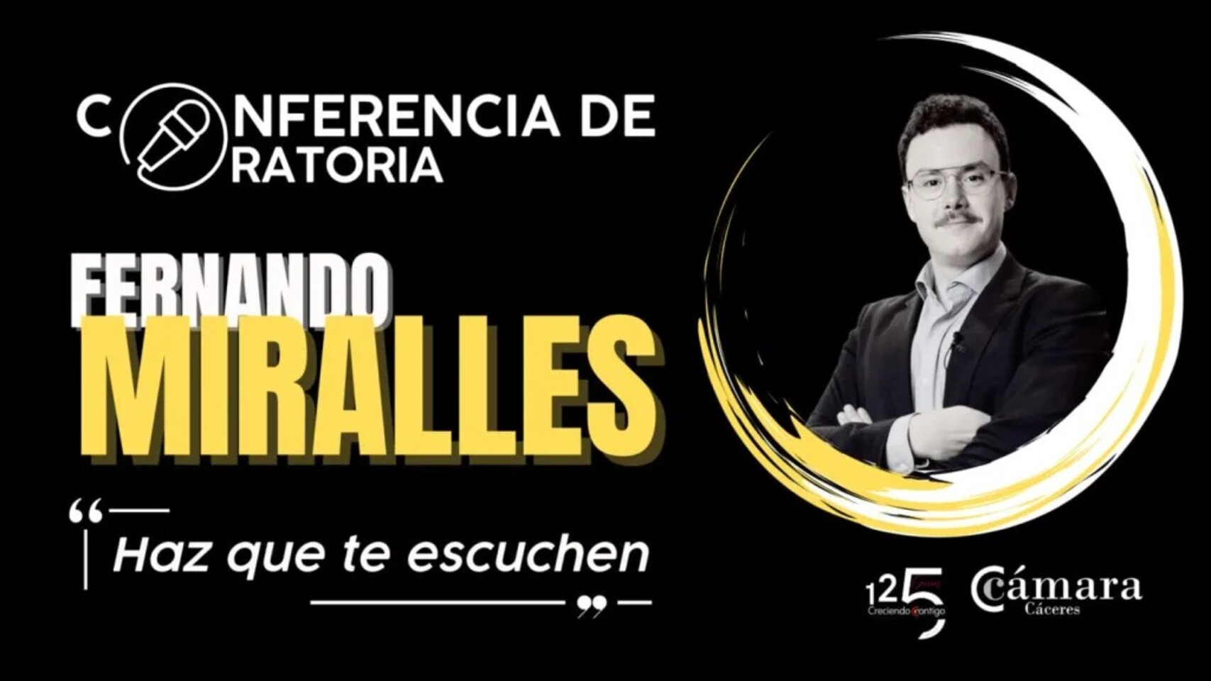 El campeón de España de Oratoria llega a Cáceres con su conferencia ...