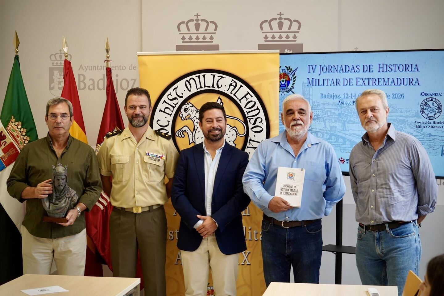 Badajoz será escenario en marzo de las IV Jornadas de Historia Militar de Extremadura