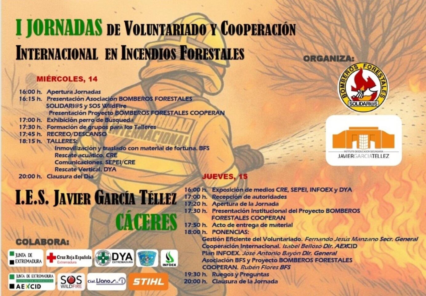 IES Gª Téllez de Cáceres aborda el voluntariado y la cooperación en ...