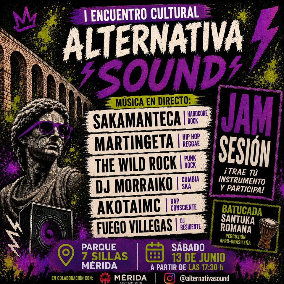 El 'Alternativa Sound' combinará en Mérida música con expresión artística